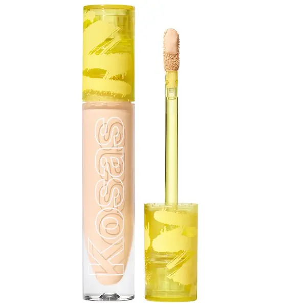 KOSAS Revealer Super Creamy + Brightening Concealer With Caffeine And Hyaluronic Acid - Tone 03 W