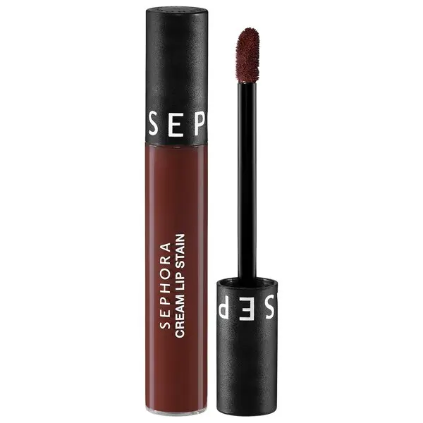 SEPHORA COLLECTION Cream Lip Stain 10hr Liquid Lipstick - 123 Brownie