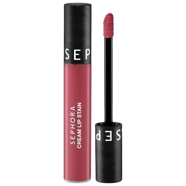 SEPHORA COLLECTION Cream Lip Stain 10hr Liquid Lipstick - 124 Rose Instinct