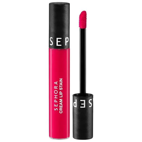 SEPHORA COLLECTION Cream Lip Stain 10hr Liquid Lipstick - 126 Hot Hot Pink
