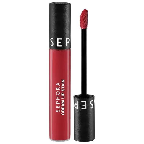 SEPHORA COLLECTION Cream Lip Stain 10hr Liquid Lipstick - 127 Frozen Pomegranate