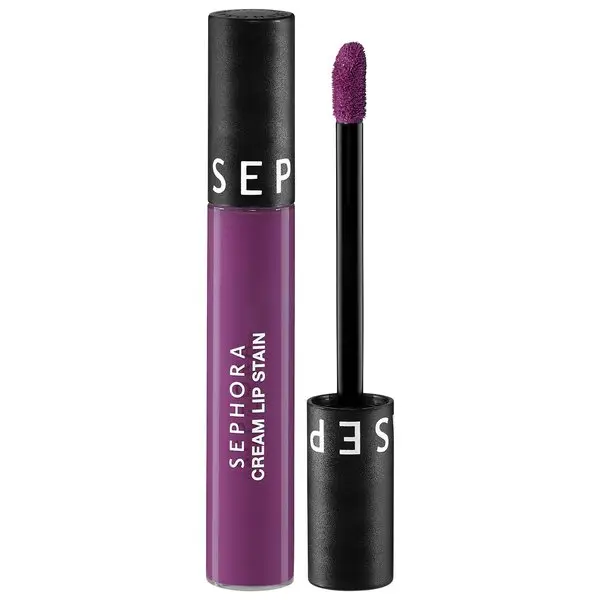 SEPHORA COLLECTION Cream Lip Stain 10hr Liquid Lipstick - 135 Mystic Purple
