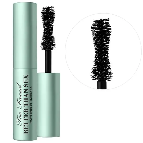 TOO FACED Mini Better Than Sex Waterproof Mascara Mini 0.17 Oz/ 5 Ml - Black