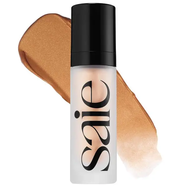 SAIE Glowy Super Gel Lightweight Illuminating Serum - Sunglow