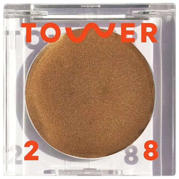TOWER 28 Bronzino Illuminating Cream Bronzer - Gold Coast