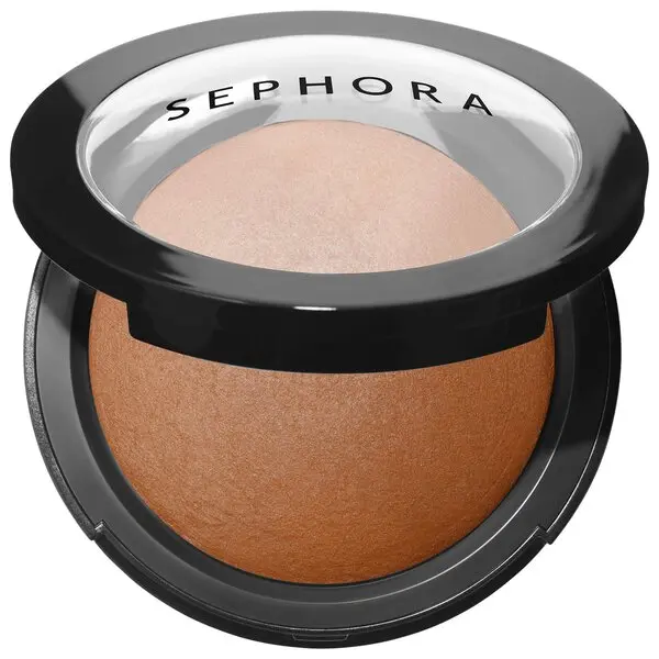 SEPHORA COLLECTION Microsmooth Multi-tasking Baked Face Powder Foundation - 60 Ebony