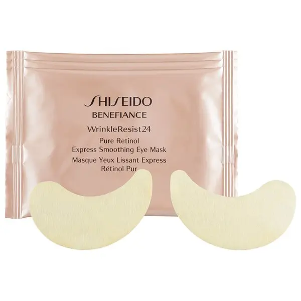 SHISEIDO Benefiance Wrinkleresist24 Pure Retinol Express Smoothing Eye Mask - One-color