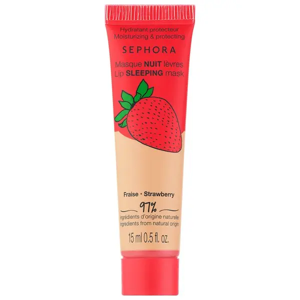 SEPHORA COLLECTION Nourishing Lip Sleeping Mask In Cherry + Cherry - Strawberry