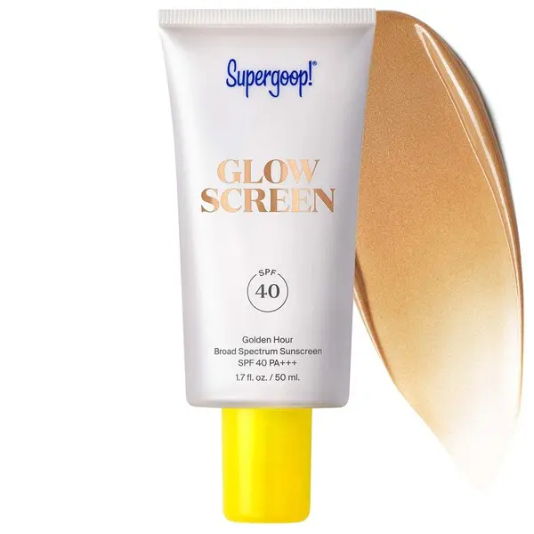 SUPERGOOP Glowscreen Spf 40 Sunscreen With Hyaluronic Acid + Niacinamide - Golden Hour