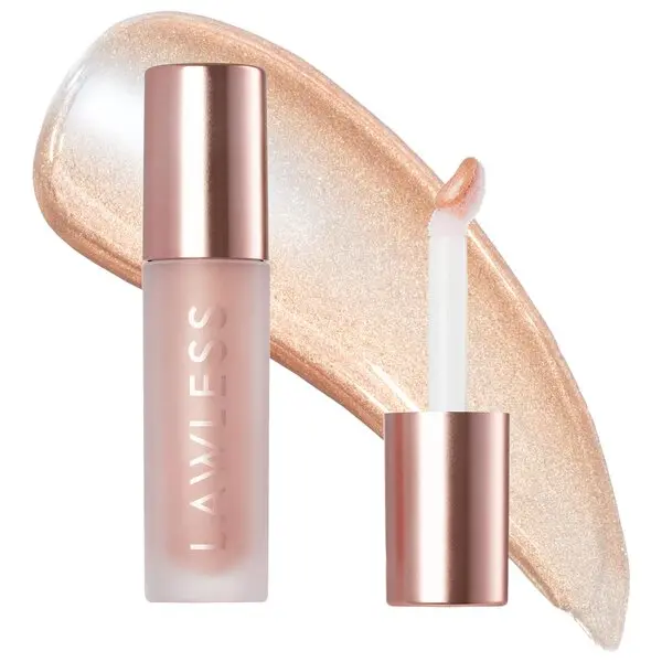 LAWLESS Forget The Filler Lip Plumper Line Smoothing Gloss - Glazed