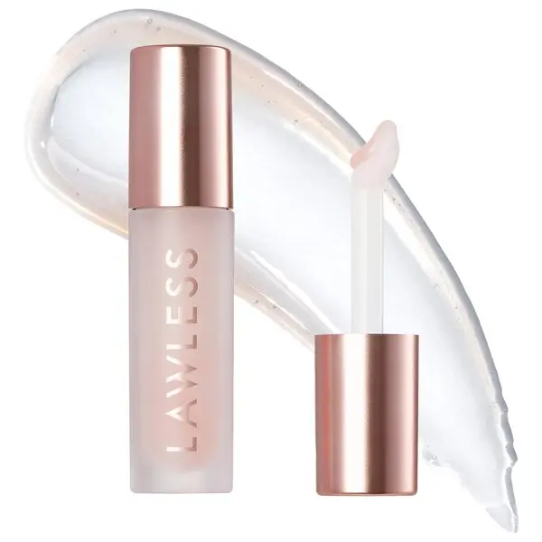 LAWLESS Forget The Filler Lip Plumper Line Smoothing Gloss - Rosy