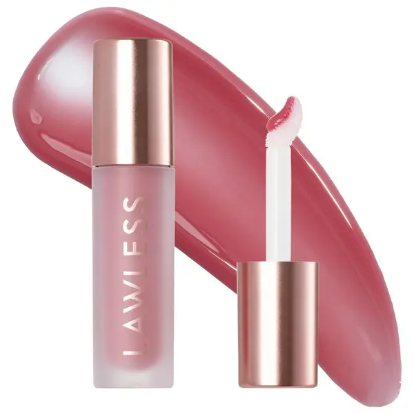 LAWLESS Forget The Filler Lip Plumper Line Smoothing Gloss - Velvet