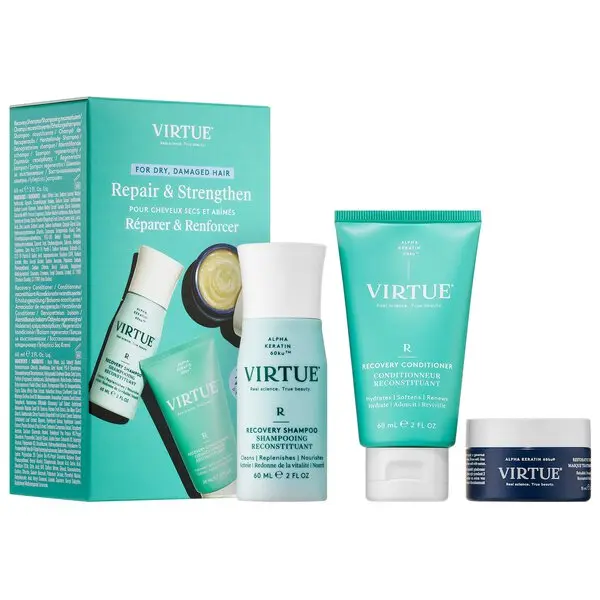 Virtue® Hydrating Recovery Discovery Set For Dry, Damaged & Colored Hair - One-color