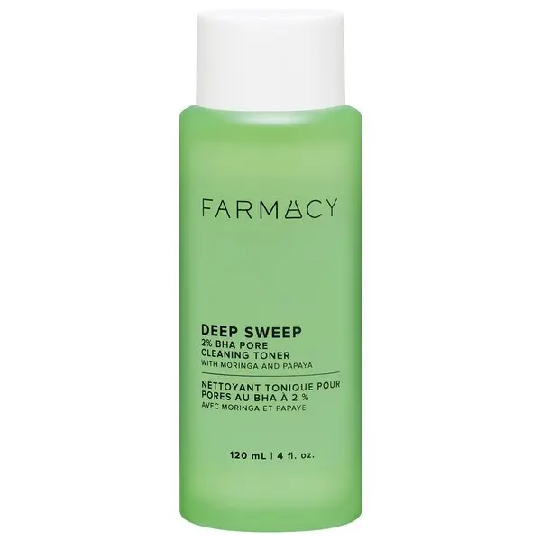 FARMACY Deep Sweep 2% Bha Pore Cleaning Toner With Moringa + Papaya - One-color