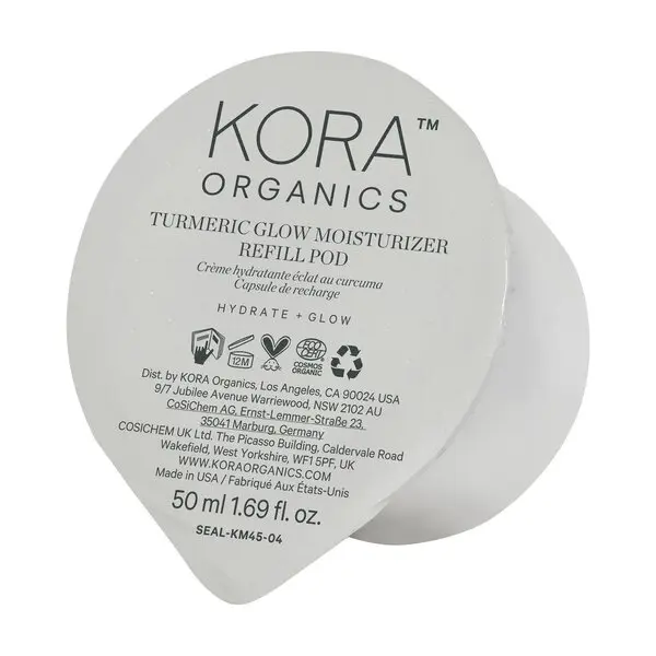 KORA ORGANICS Turmeric Glow Brightening Refillable Moisturizer - One-color