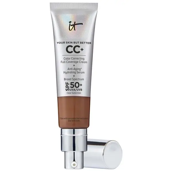 IT COSMETICS Cc+ Cream Full Coverage Color Correcting Foundation With Spf 50 - Deep Honey