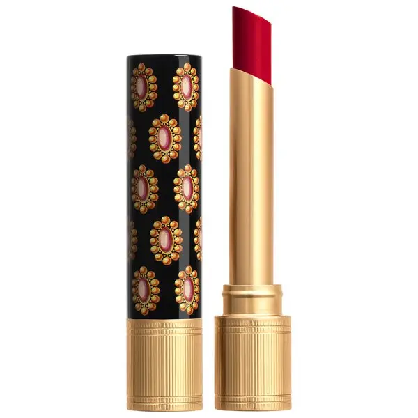 Gucci Glow & Care Shine Lipstick - 517 Abbie Maroon Red