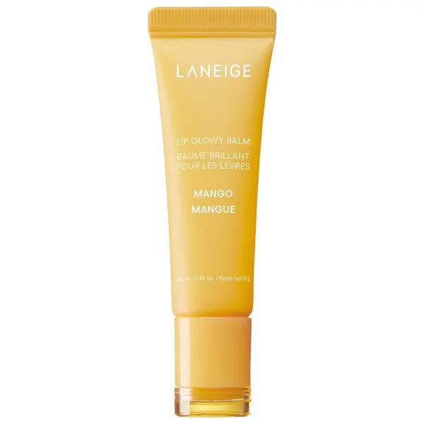 LANEIGE Lip Glowy Balm Lightweight Hydration Lip Treatment With Shea Butter - Mango