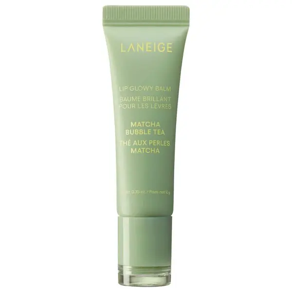 LANEIGE Lip Glowy Balm Lightweight Hydration Lip Treatment With Shea Butter - Matcha Bubble Tea