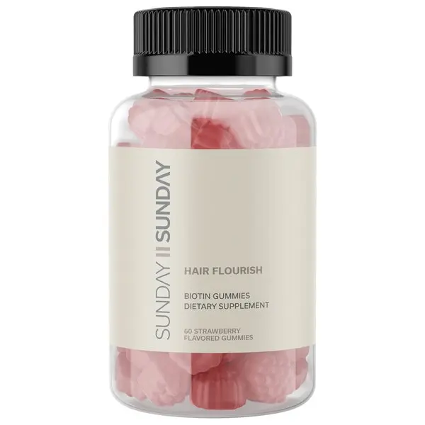 SUNDAY II SUNDAY Hair Flourish Vegan Biotin Gummies