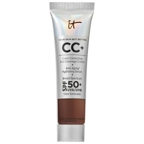 IT COSMETICS Mini Cc+ Cream Full Coverage Color Correcting Foundation With Spf 50 - Deep Bronze