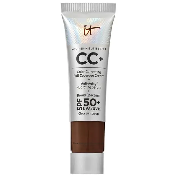IT COSMETICS Mini Cc+ Cream Full Coverage Color Correcting Foundation With Spf 50 - Deep Mocha