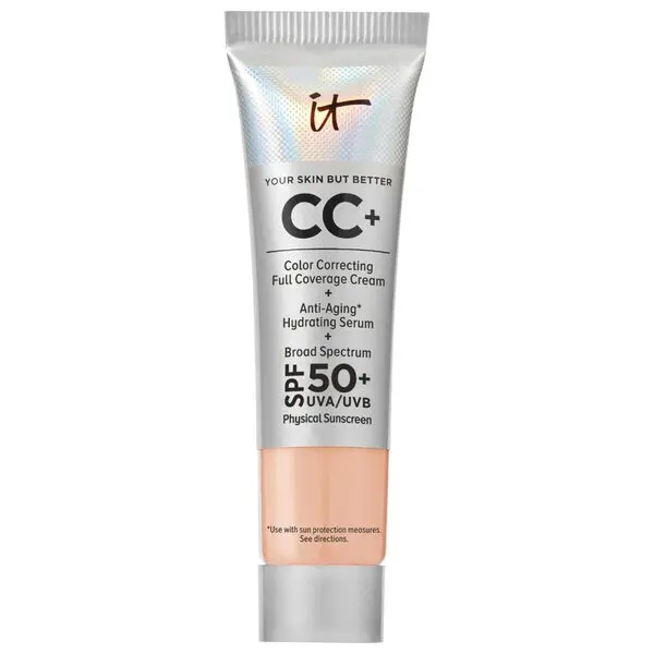 IT COSMETICS Mini Cc+ Cream Full Coverage Color Correcting Foundation With Spf 50 - Light Cool