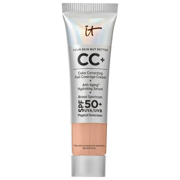 IT COSMETICS Mini Cc+ Cream Full Coverage Color Correcting Foundation With Spf 50 - Medium Cool