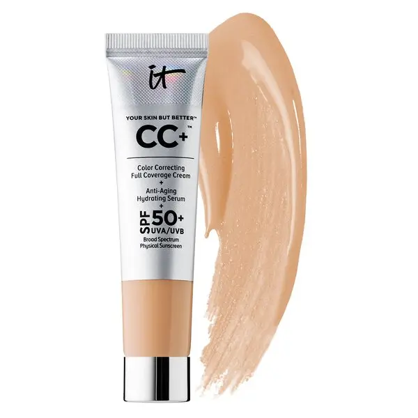 IT COSMETICS Mini Cc+ Cream Full Coverage Color Correcting Foundation With Spf 50 - Medium