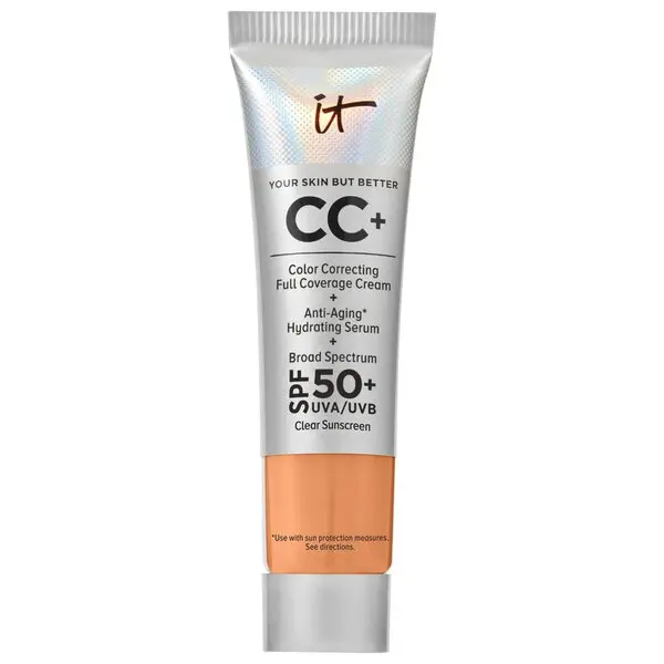 IT COSMETICS Mini Cc+ Cream Full Coverage Color Correcting Foundation With Spf 50 - Tan Cool
