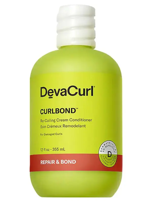 DEVACURL Curlbond Re-coiling Cream Conditioner 12 Oz/ 355 Ml