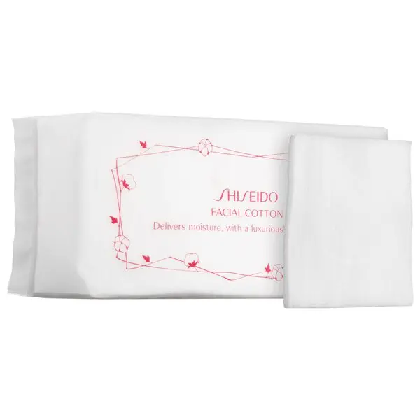 SHISEIDO Super-soft, 100% Natural Facial Cotton - One-color