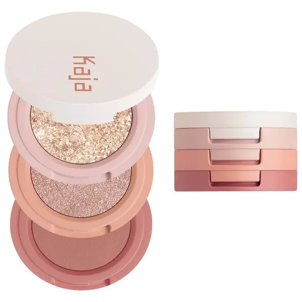 KAJA Eye Bento Bouncy Eyeshadow Trio - Peach Madeline