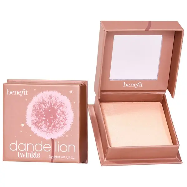 BENEFIT COSMETICS Dandelion Twinkle Shimmer Finish Powder Highlighter - Full Size