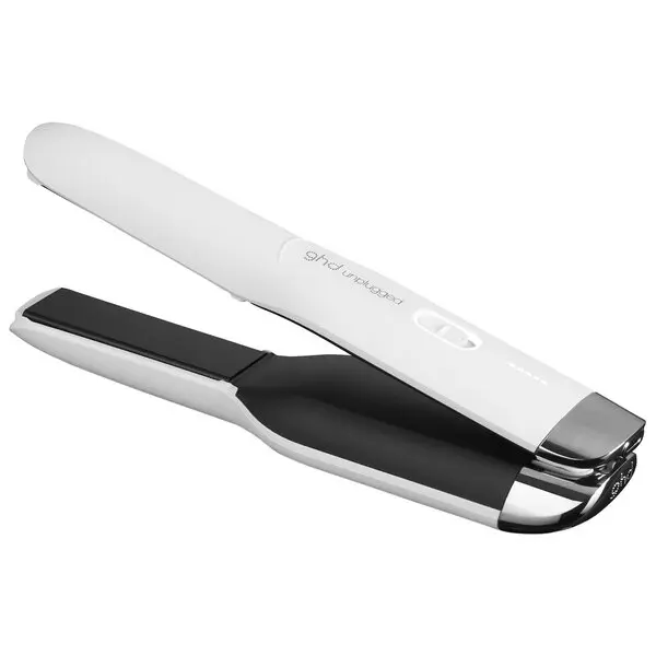 GHD Instrument Coiffant Unplugged Fer Plat Sans Fil - Blanc