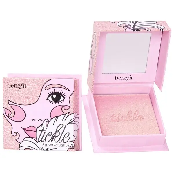 BENEFIT COSMETICS And Shimmer Finish Powder Highlighters - Tickle