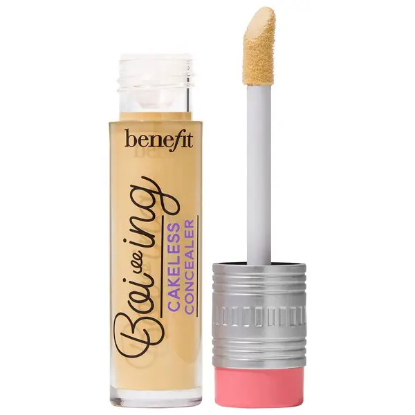 BENEFIT COSMETICS Boi-ing Cakeless Full Coverage Waterproof Liquid Concealer - Shade 6.4 Happy Feels