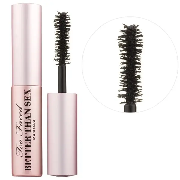 TOO FACED Mini Better Than Sex Volumizing & Lengthening Mascara Mini 0.17 Oz - Black