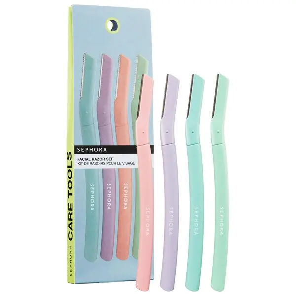 SEPHORA COLLECTION 4 Piece Facial Razor Set - One-color