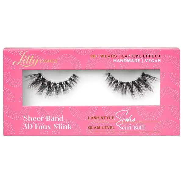 LILLY LASHES Faux 3d Lashes - Soho