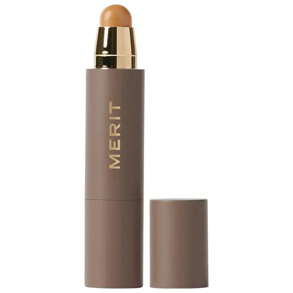 MERIT Fond De Teint Et Anticernes En Bâton Rehausseurs De Teint The Minimalist - Camel