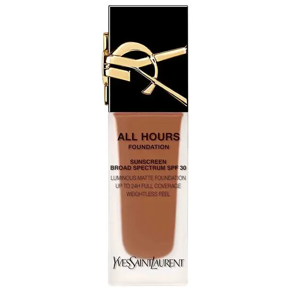 Saint Laurent All Hours Luminous Natural Matte Foundation 24h Longwear Spf 30 With Hyaluronic Acid - Dc1