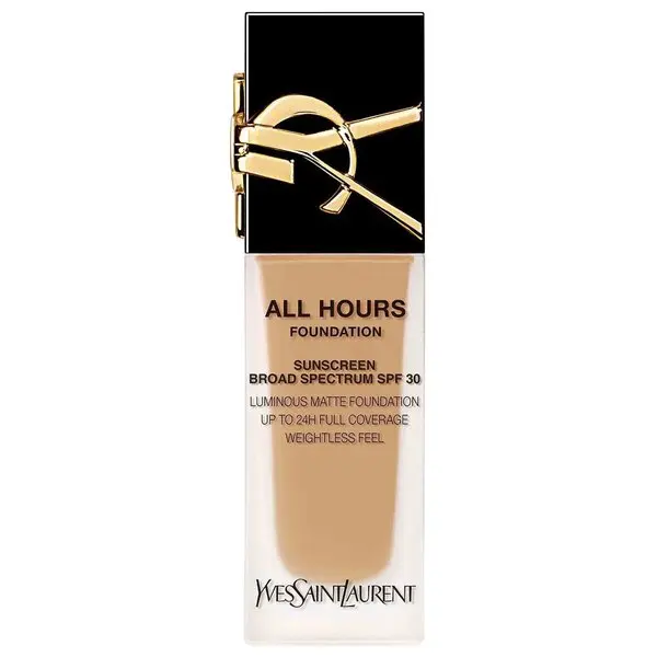 Saint Laurent All Hours Luminous Natural Matte Foundation 24h Longwear Spf 30 With Hyaluronic Acid - Mw7