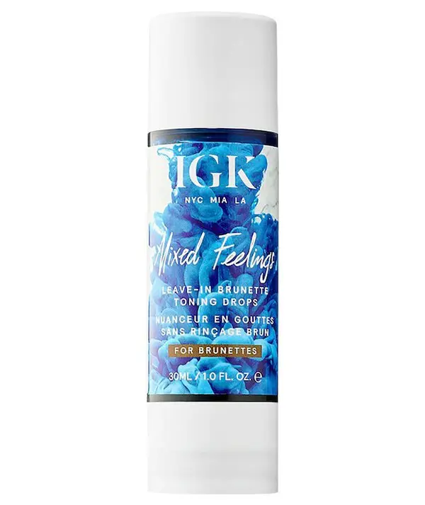 IGK Mixed Feelings Leave-in Brunette Toning Drops