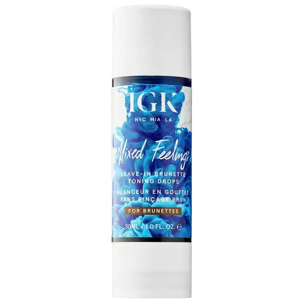 IGK Mixed Feelings Leave-in Brunette Toning Drops