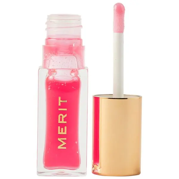 MERIT Shade Slick Classic Hydrating Tinted Lip Oil - Les Deux