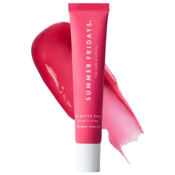 Summer Fridays Lip Butter Balm For Hydration & Shine - Pink Guava
