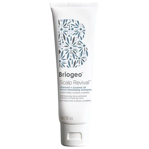 BRIOGEO Mini Scalp Revival Charcoal + Coconut Oil Micro-exfoliating Shampoo - One-color