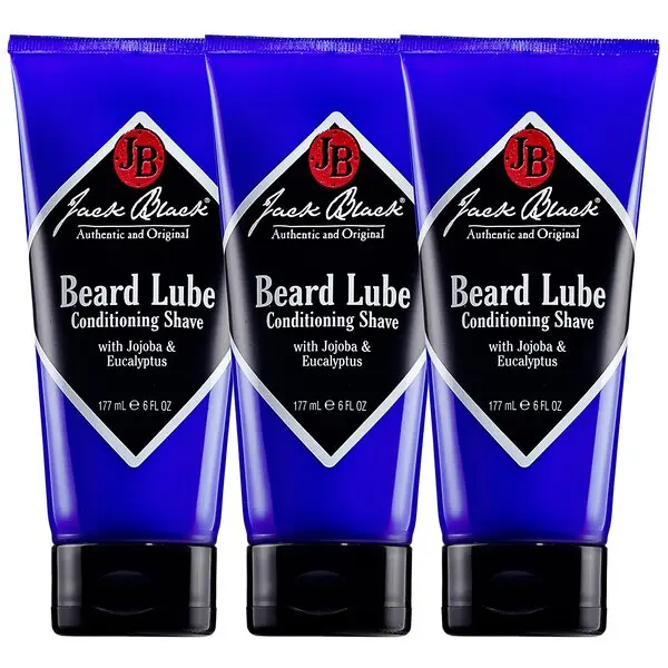 Jack Black Beard Lube Conditioning Shave 3 Pack - One-color