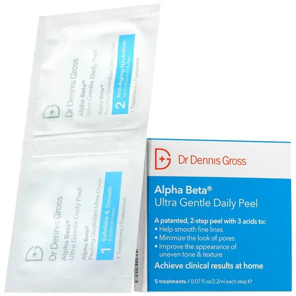 DR. DENNIS GROSS SKINCARE Mini Alpha Beta Ultra Gentle Daily Peel Pads For Sensitive Skin - One-color